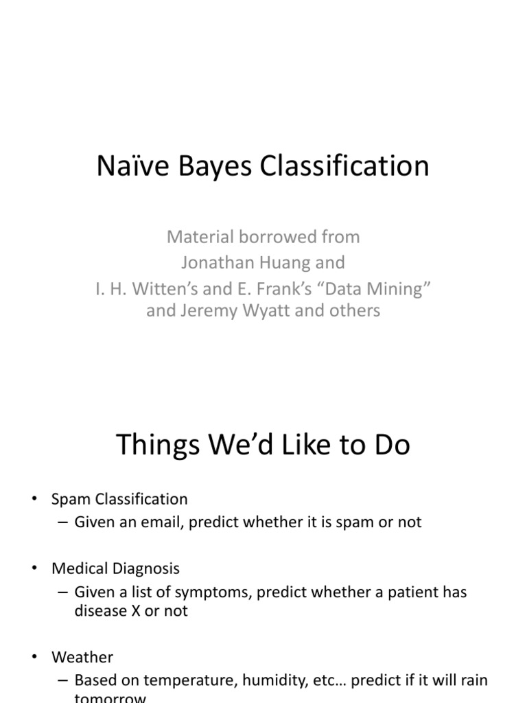 Naive Bayes | PDF | Cross Validation (Statistics) | Statistical Classification
