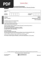 Multiple-Choice Answer Sheet For 10 IGCSE | PDF | Tests | Standardized ...