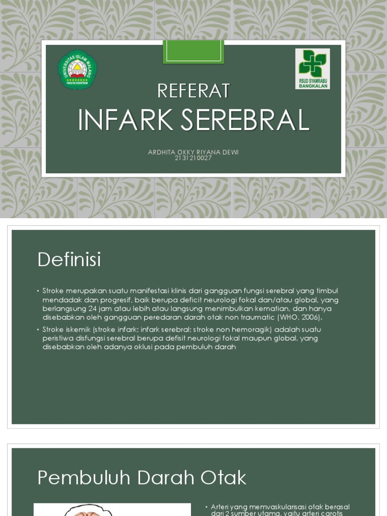 Referat Infark Serebral | PDF