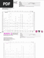 MMPI-2 Perfiles Escalas Basicas para Hombres y Mujeres | PDF