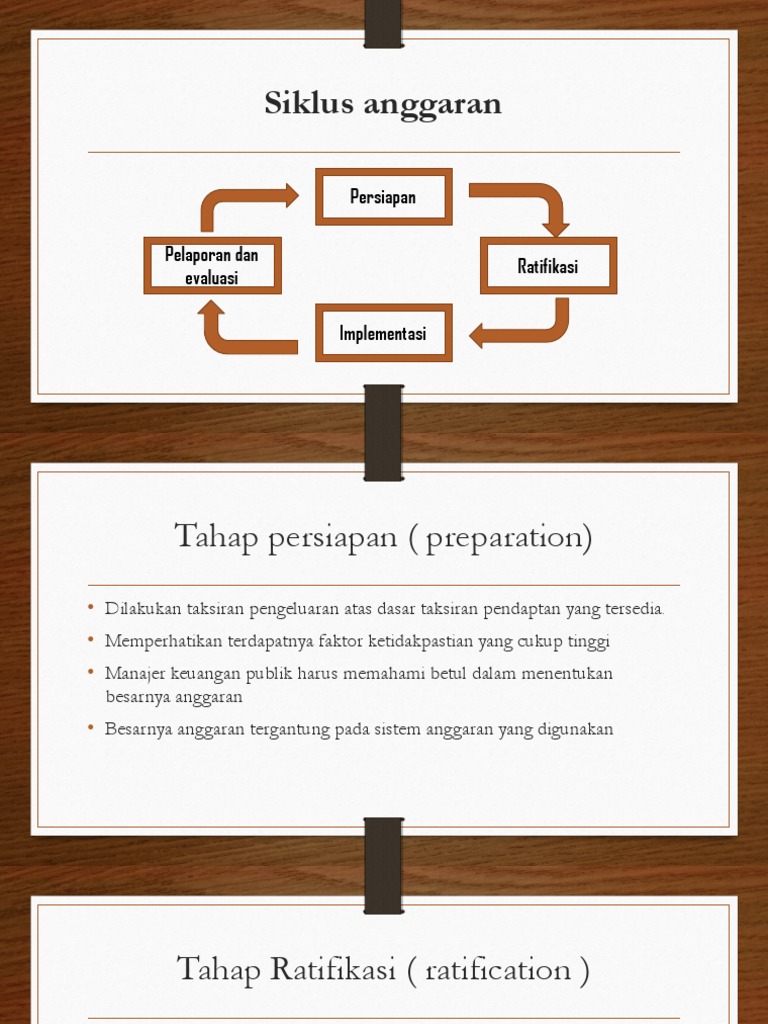 Siklus Anggaran | PDF