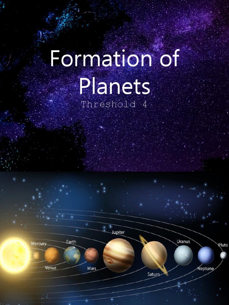 Formation of Planets by CJF | PDF | Planets | Solar System