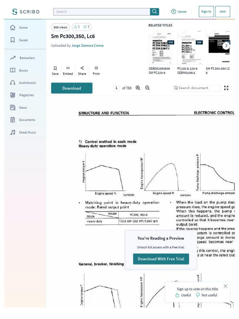 SM Pc300,350, Lc6: Download | PDF