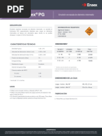Ficha Tecnica Emultex | PDF | Material explosivo | Naturaleza