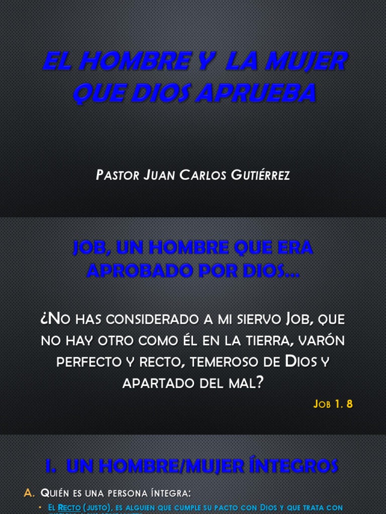 Integridad y Bendición en Dios | PDF | Libro de trabajo | Cristo (título)