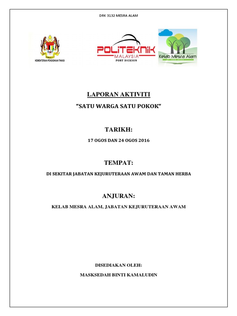 Format Laporan | PDF