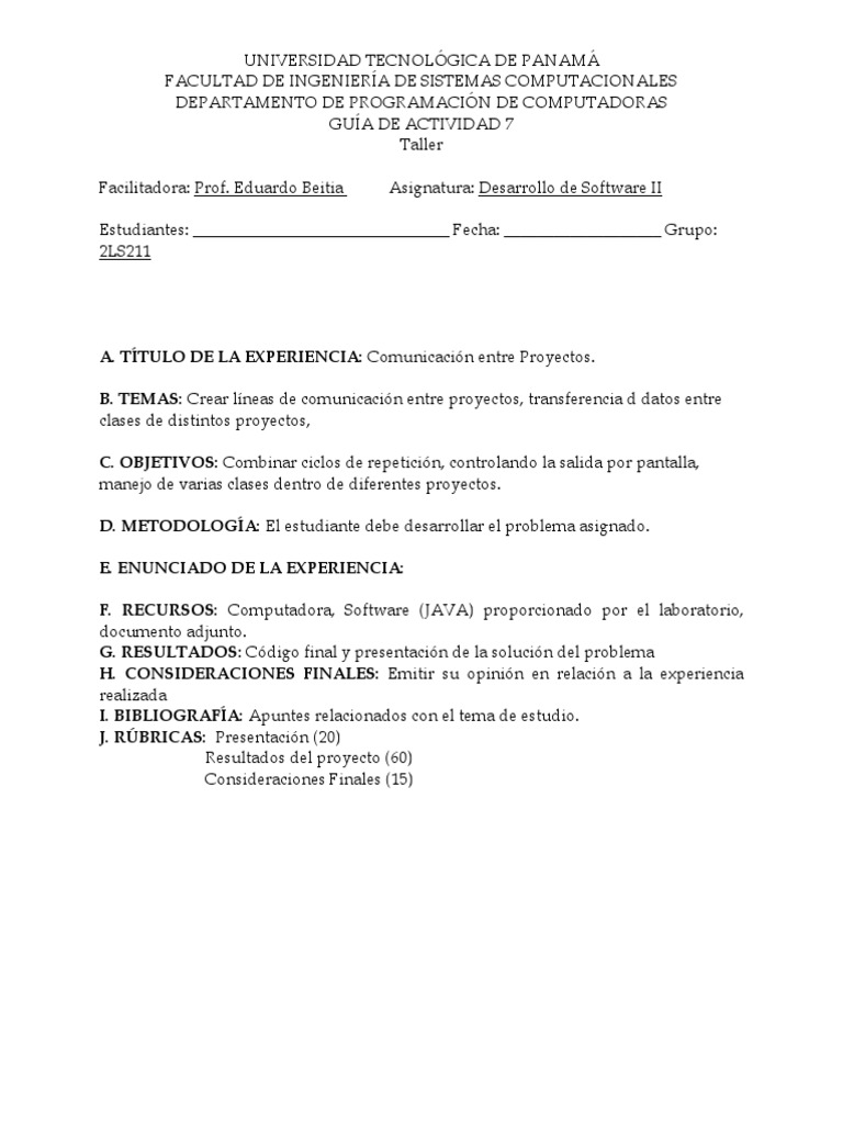 Actividad 7 | PDF | Programa de computadora | Programación