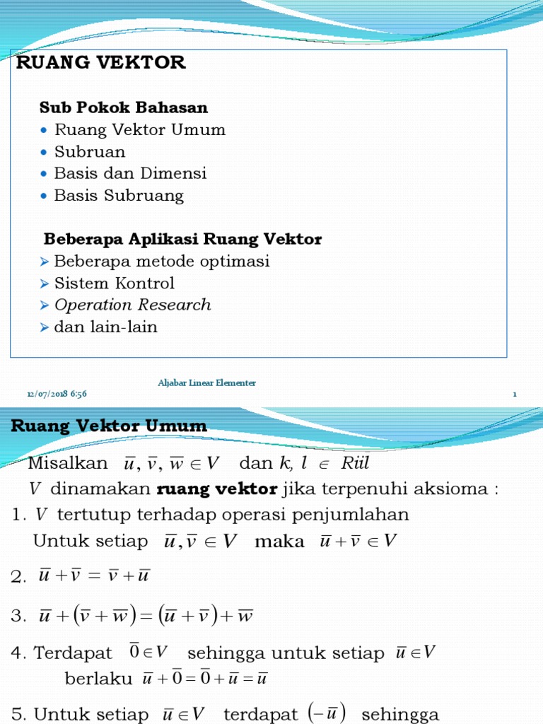 Vector | PDF