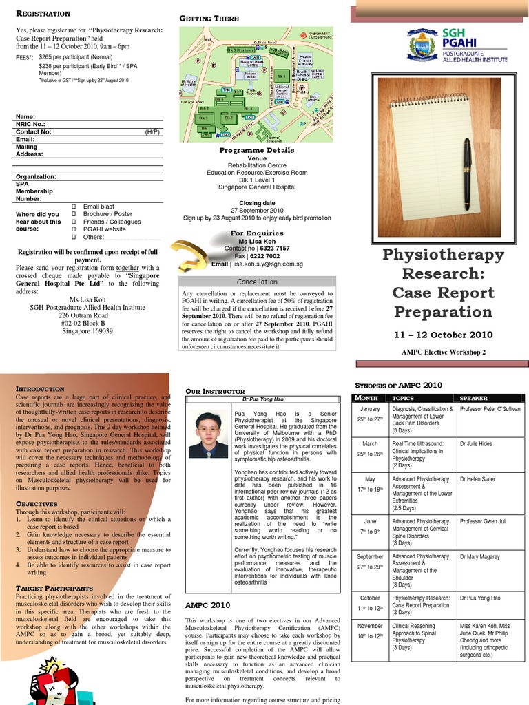 Case Report Preparation | PDF | Case Report | Physical Therapy