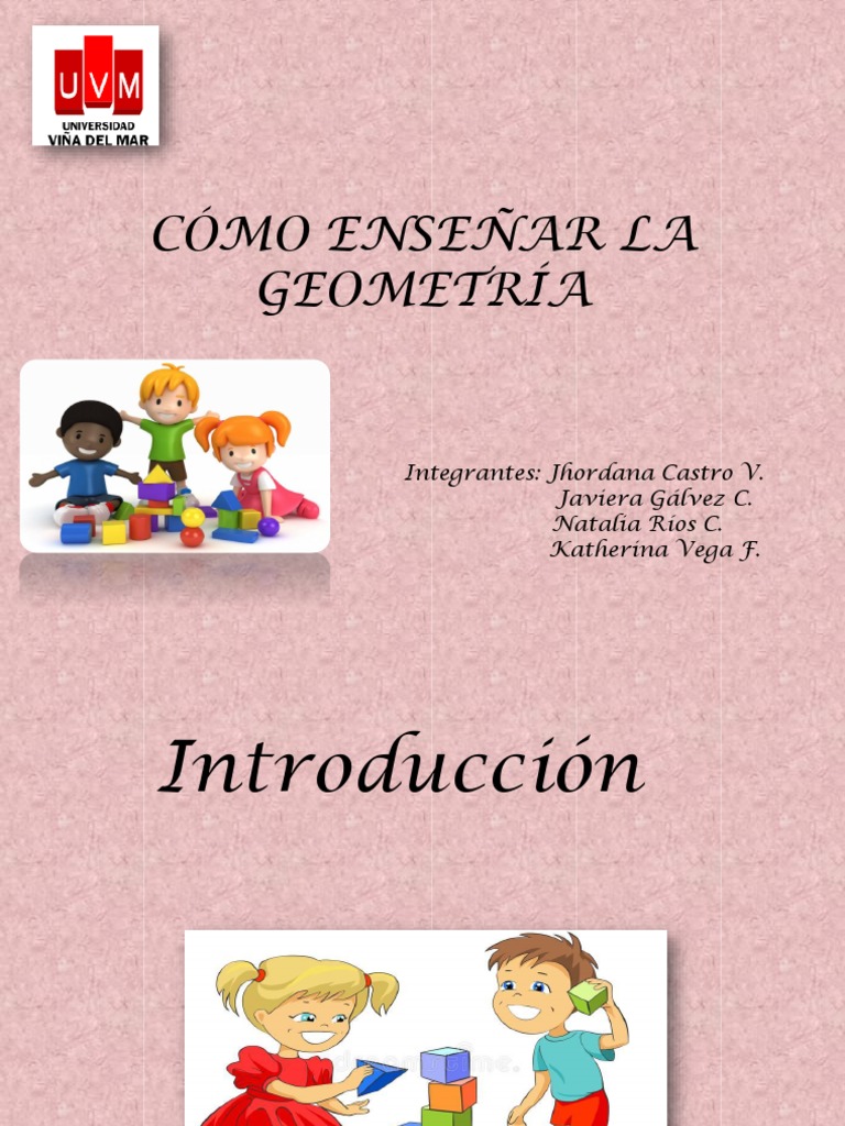 Cómo Enseñar La Geometría | PDF | Educación Montessori | Geometría