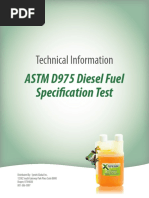 Fuel Flash Point Reference Chart | PDF