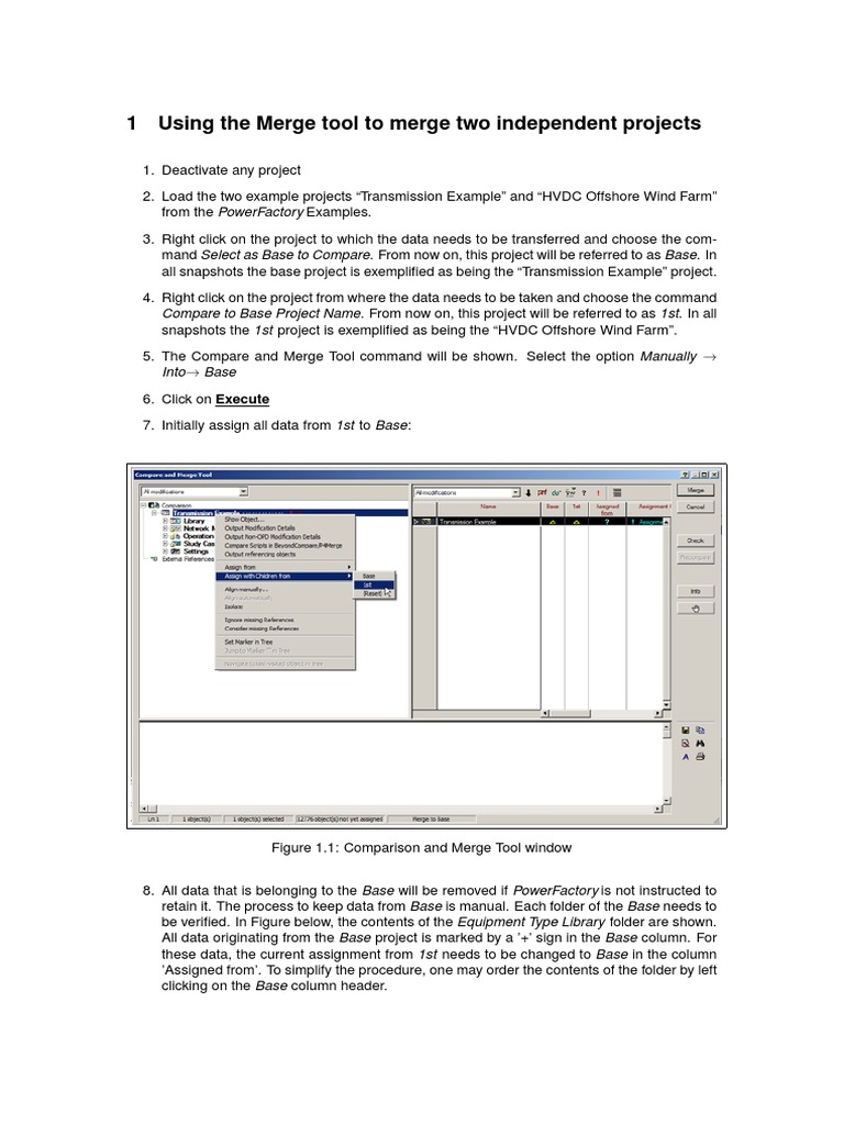 Merge Two Project Power Factory | PDF | Data | Software
