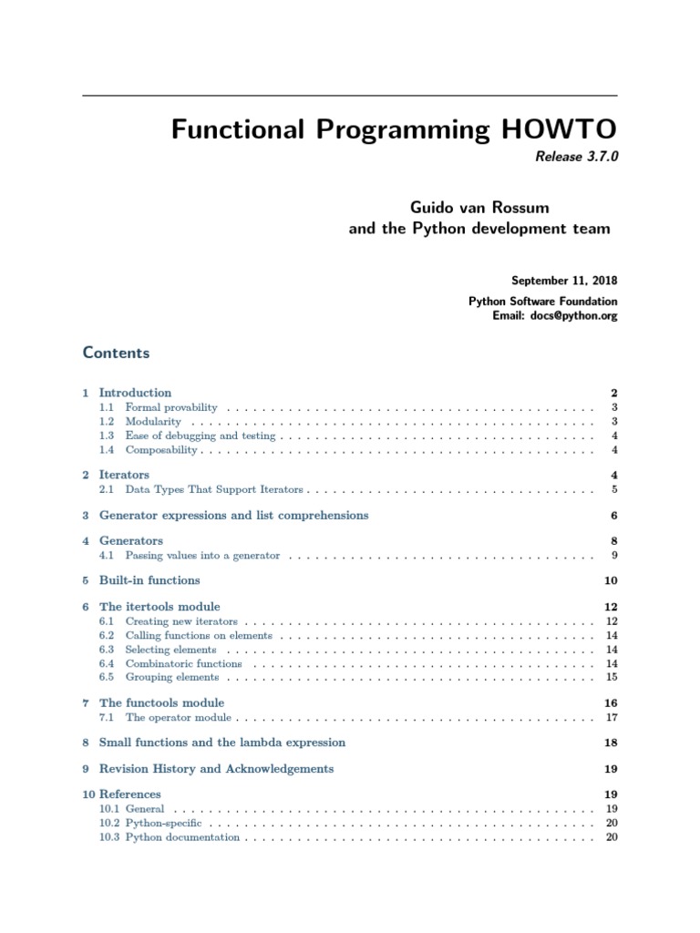 Howto Functional Pdf Functional Programming Programming Language 7653