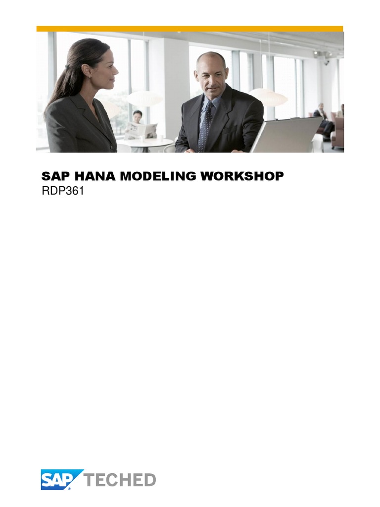 Sap Hana Modeling Workshop | PDF | Screenshot | Parameter (Computer Programming)