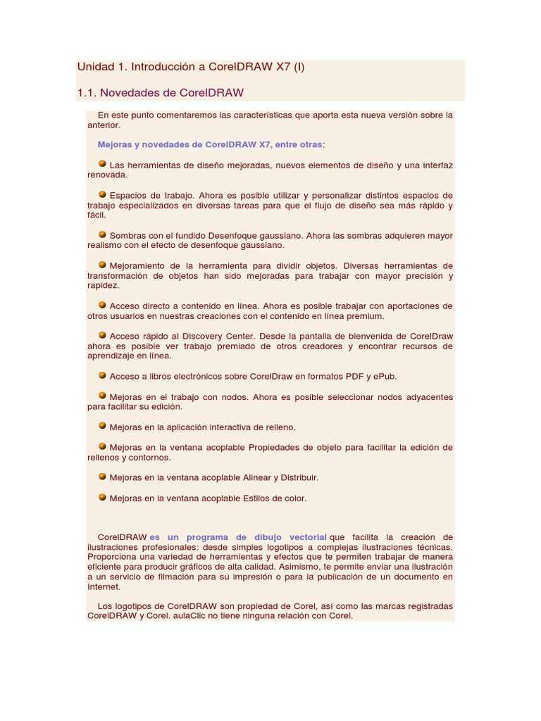 Corel Draw x7 | PDF | Point and Click | Ventana (informática)