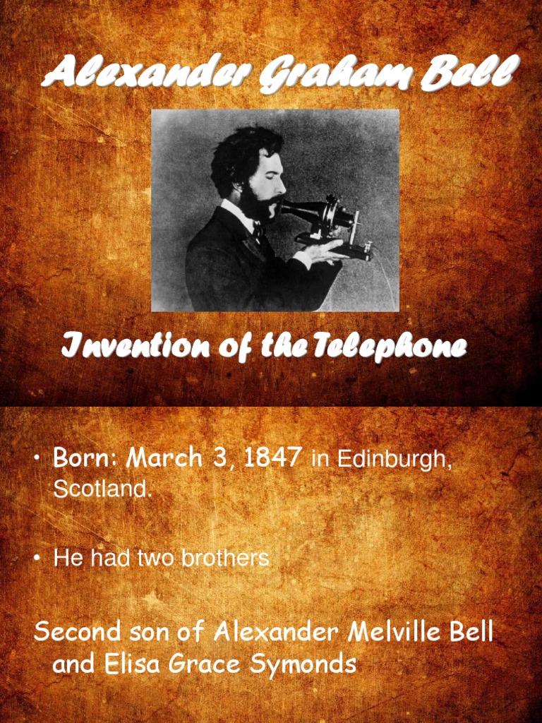 Alexander Graham Bell | PDF