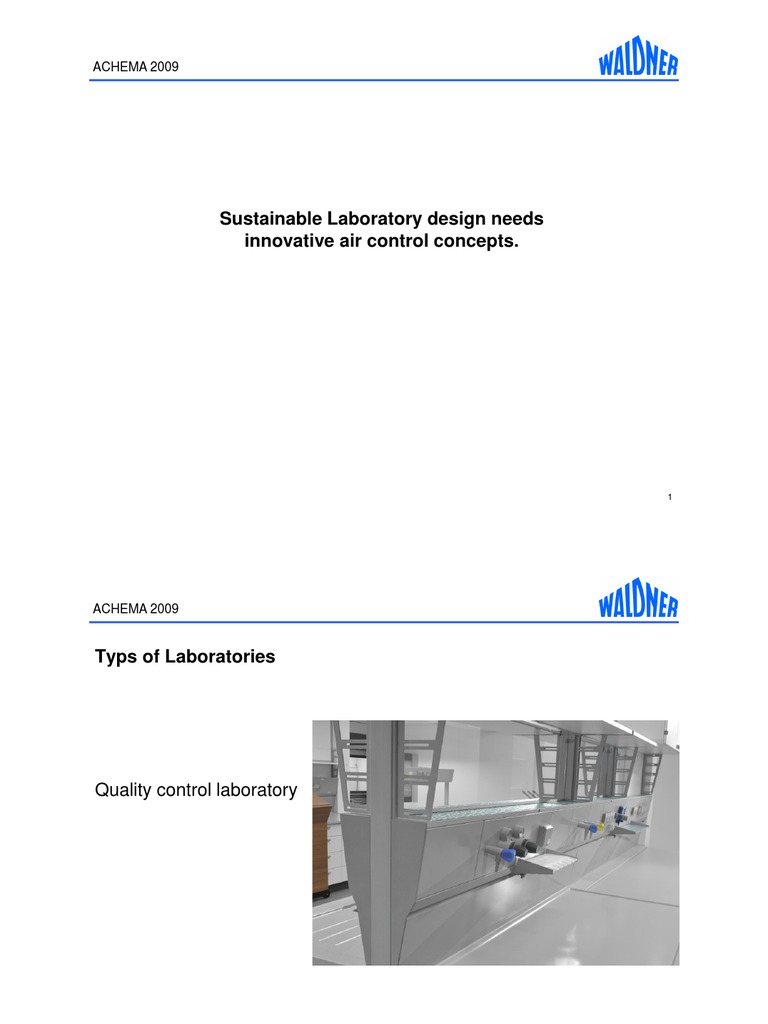 Innovative Air Control for Labs | PDF