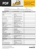 Checklist - Telehandlers CAT | PDF | Vehículos | Science