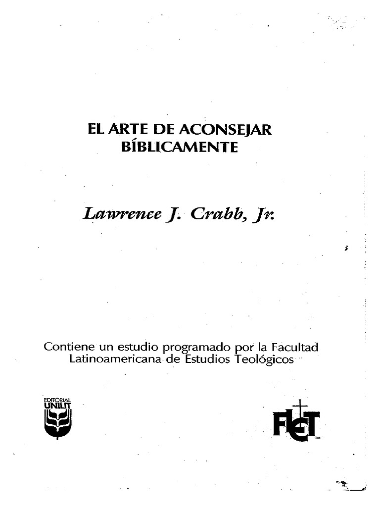 El Arte de Aconsejar Biblicamente | PDF | Motivación | Motivacional