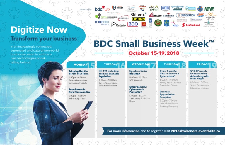 Small Business Week Calendar | PDF | Information Age | Computing