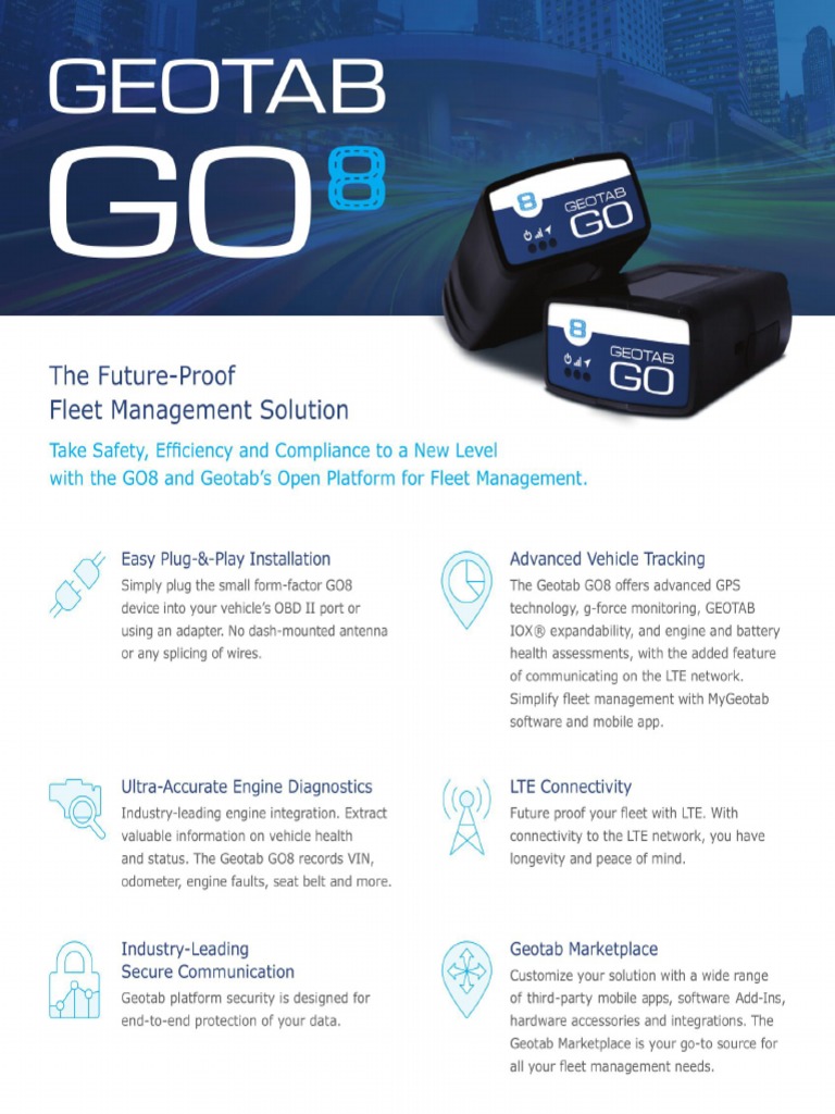 Geotab Brochure | PDF