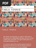 Detailed Lesson Plan in Physical Education | PDF | Table Tennis ...