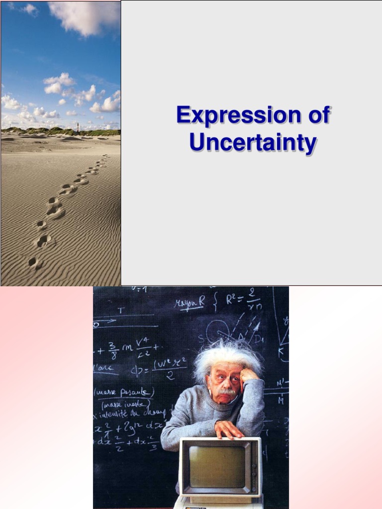 Expression of Uncertainty | Download Free PDF | Uncertainty ...