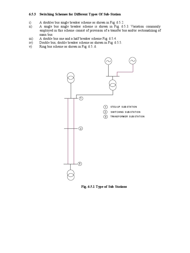 Substation Switching Schemes Overview | PDF | Electrical Substation ...
