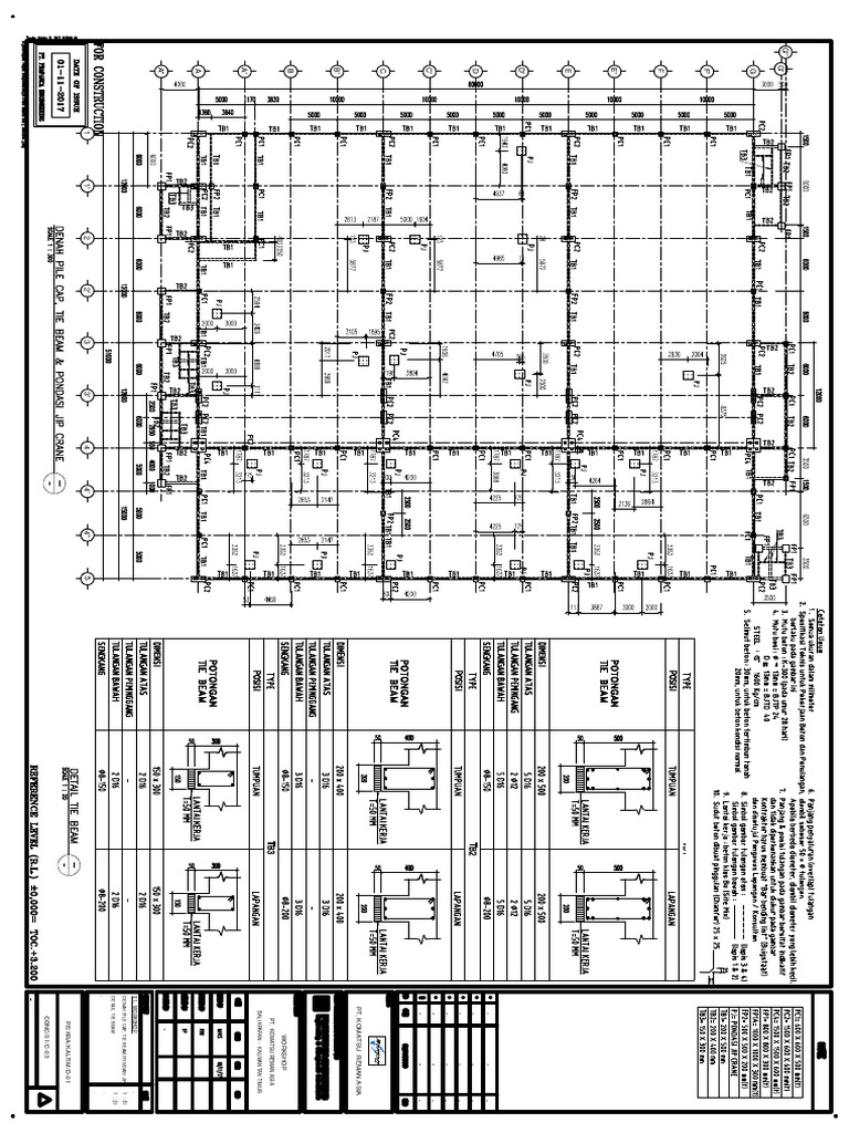 PT Komatsu Reman Asia Workshop Denah Details | PDF