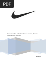 Nike's Vision, Mission, and Values | PDF | Nike | Sustainability
