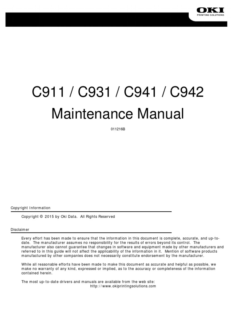 C911 C931 C941 C942 Maintenance Manual Rev 2 | PDF | Electrical ...