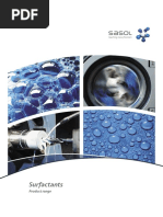 Dow Surfactants: Reference Chart | PDF | Surfactant | Emulsion