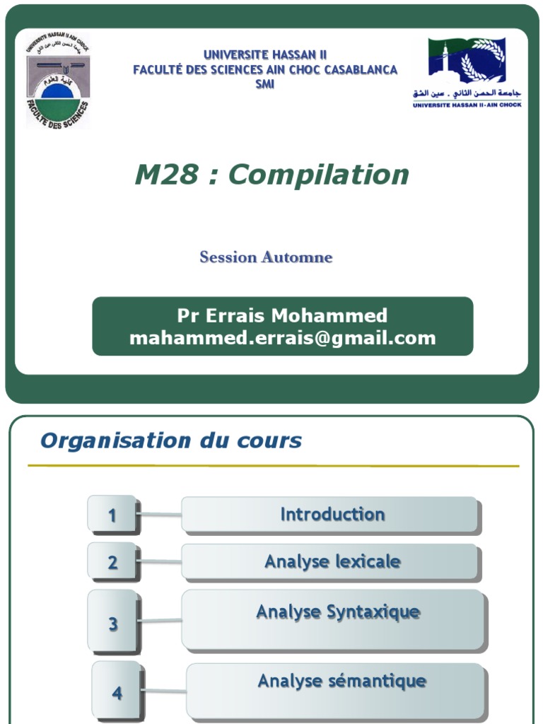 Introduction Copie | PDF | Compilateur | Programme informatique