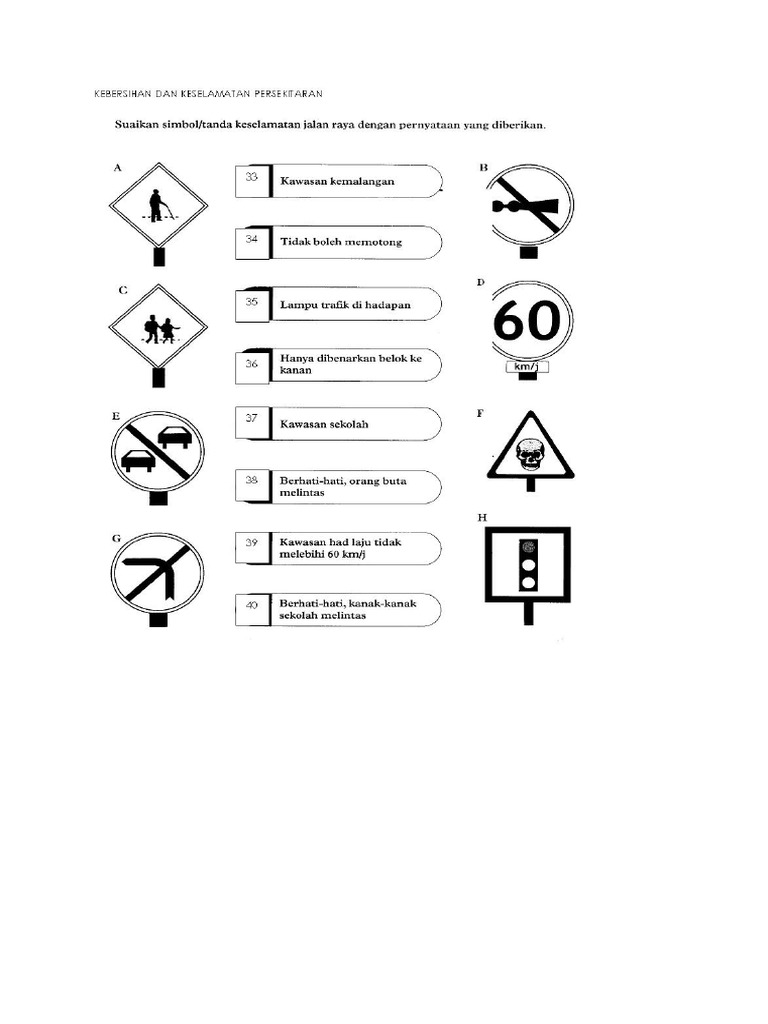 Suaikan Simbol Jalan Raya