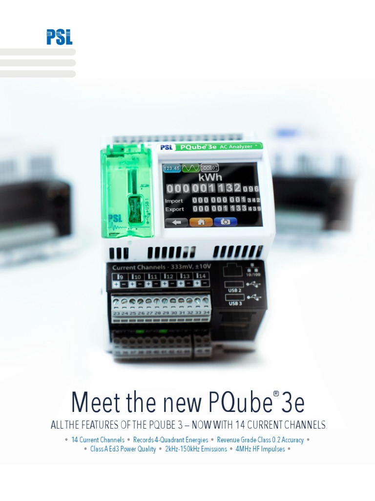 Meet The New Pqube 3E: All The Features of The Pqube 3 - Now With 14 ...
