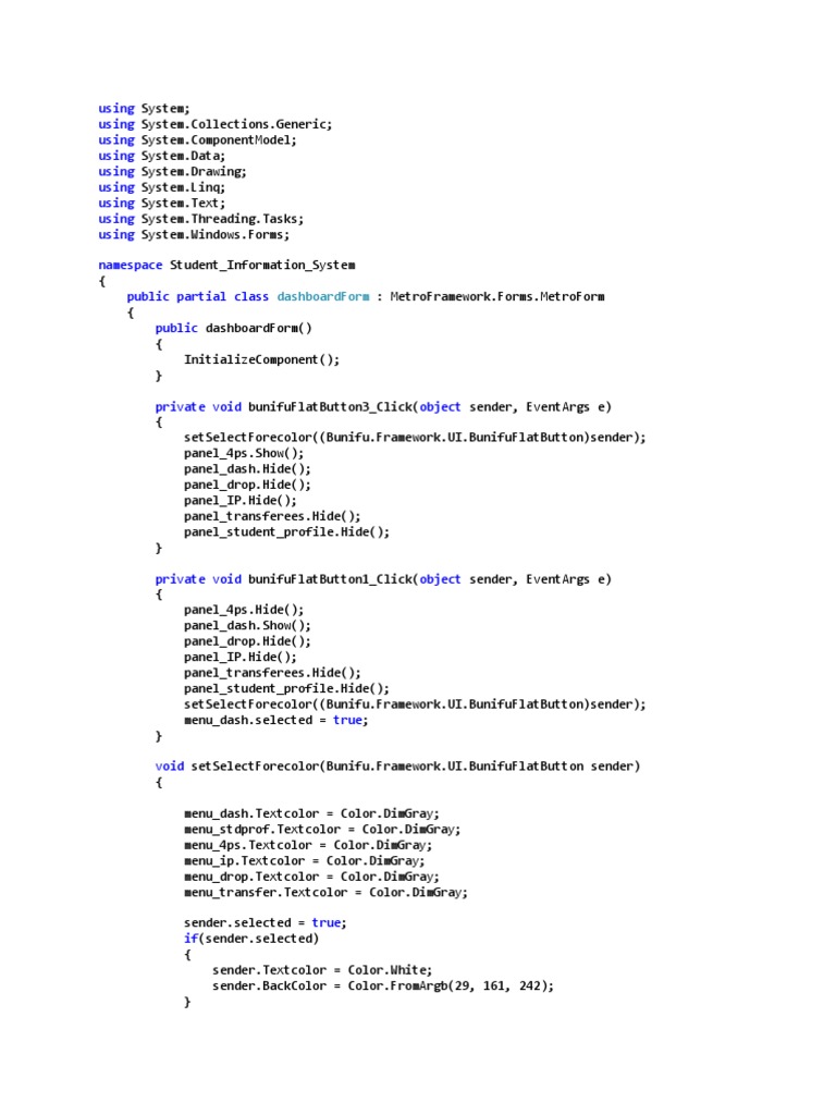 Using Using Using Using Using Using Using Using Using Namespace Public Partial Class Public ...