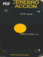 A. R. Luria - El Cerebro en Accion PDF | PDF
