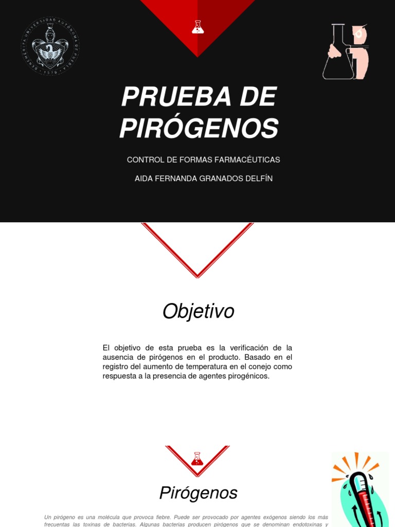 Prueba de Pirógenos | PDF | Lipopolisacárido | Esterilización ...