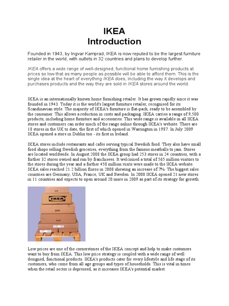 IKEA | Organizational Structure | Retail