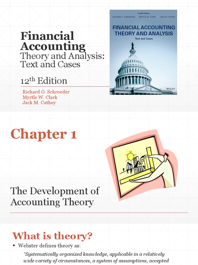 Financial Accounting: Theory and Analysis: Text and Cases 12 Edition ...