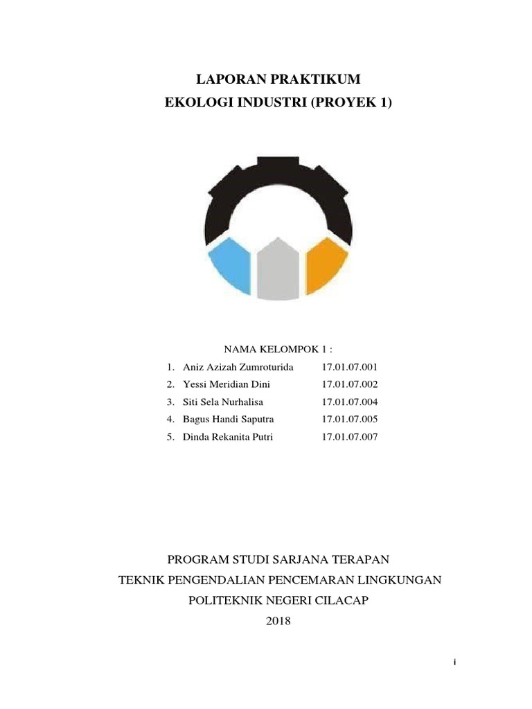 Laporan Praktikum Ekologi Industri | PDF | Sains & Matematika