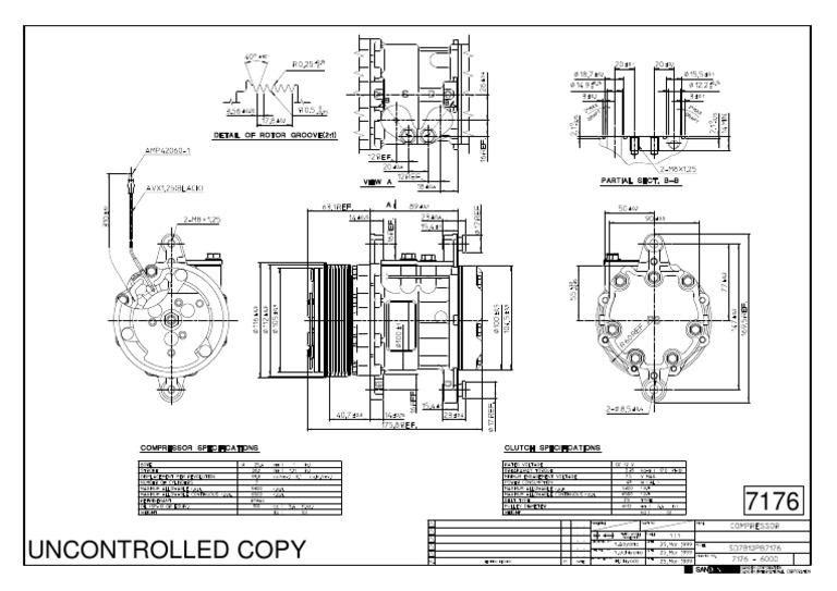 Uncontrolled Copy Document 7176 | PDF
