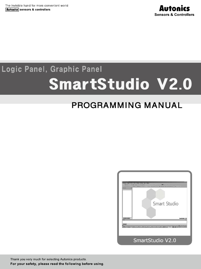 SmartStudio User Manual | PDF | Subroutine | Computer Program
