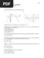 Homework Sheet 2 - Graphing of Rectangular Hyperbolas, Circles, Truncus ...