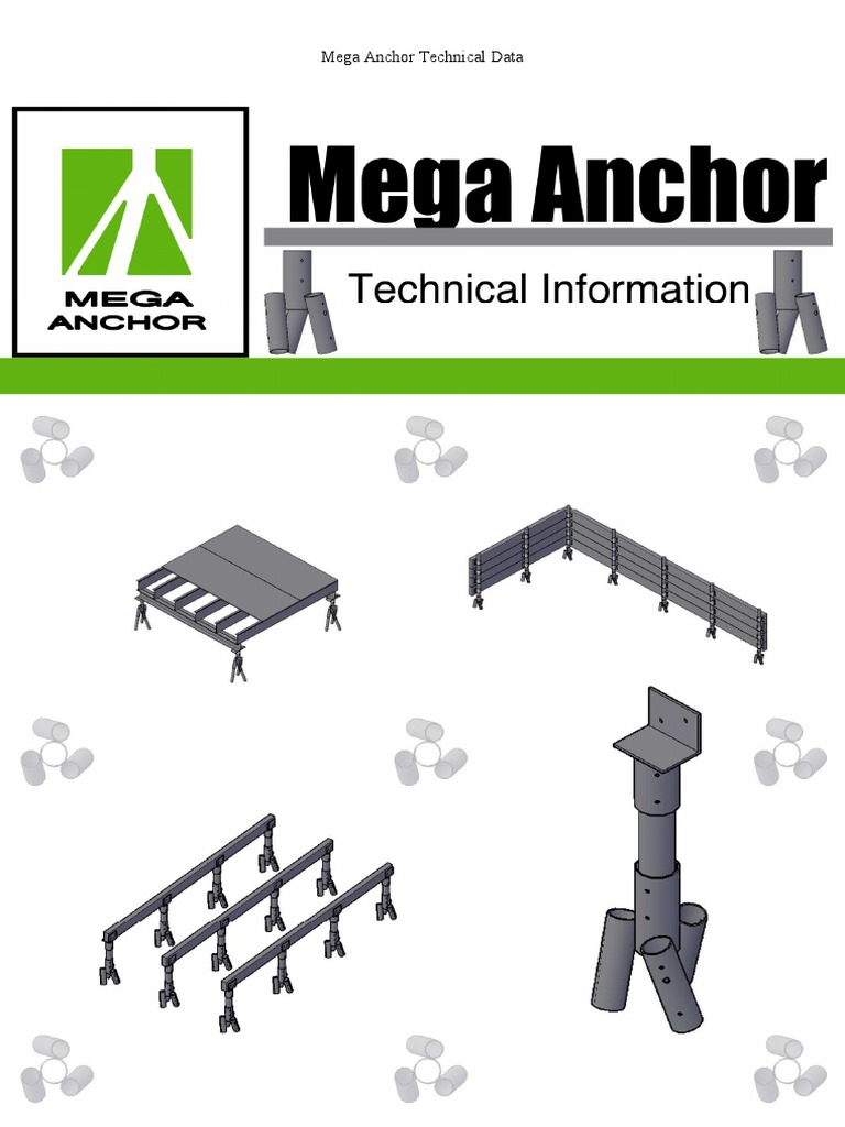 Mega Anchor Technical Information | PDF | Deep Foundation | Anchor