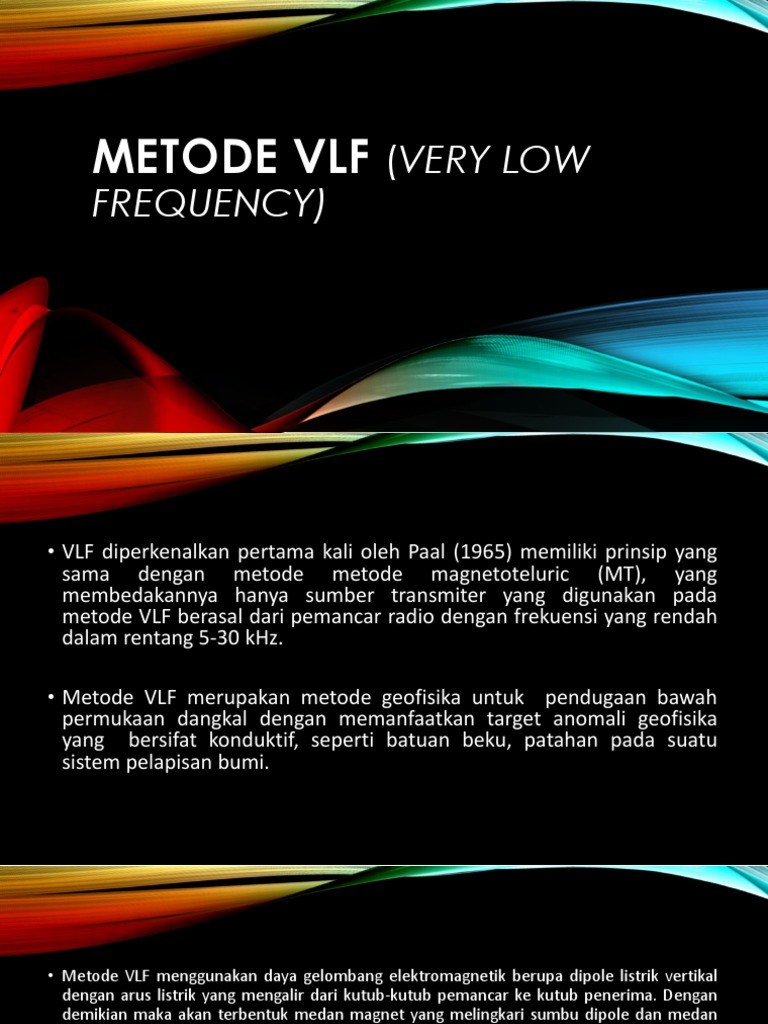 DETEKSI STRUKTUR BAWAH PERMUKAAN MENGGUNAKAN METODE VLF (VERY LOW ...