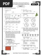 Soal Math Level 1 Omnas 12 | PDF