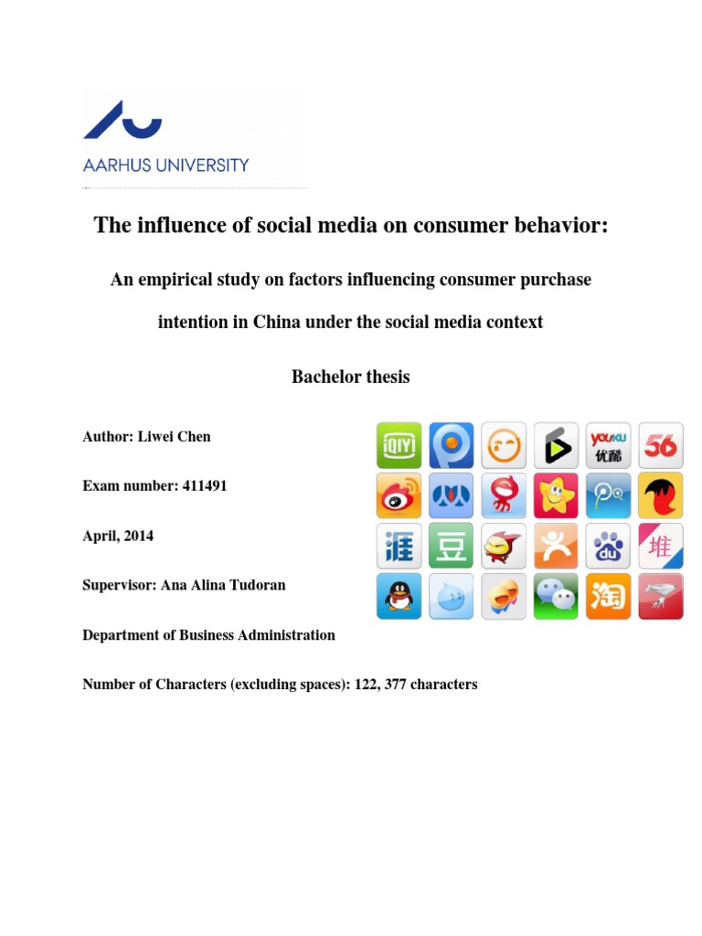 The - Influence - of - Social - Media - On - Consumer - Behavior PDF ...
