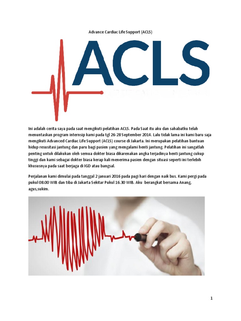 Pelatihan ACLS - 087889699789 - Materi Pelatihan Acls | PDF