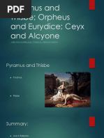 The Story of Orpheus by Alice Low: Ria-Flor V. Valdoz English 10 ...